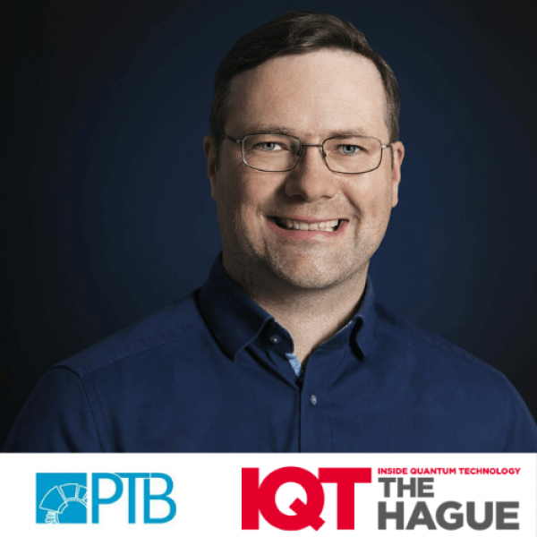 The PTB Head of Quantum Technology Center (QTZ), Nicholas Spethmann ...