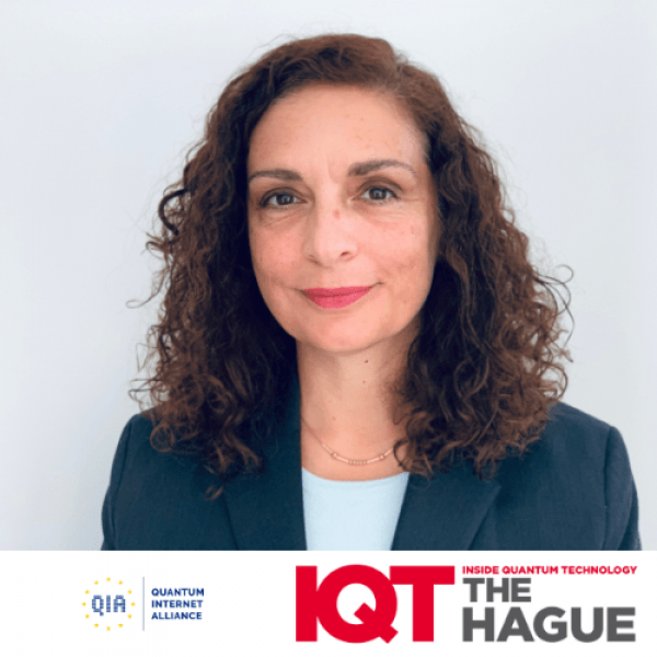Vlora Rexhepi-van der Pol of the Quantum Internet Alliance (QIA) is a ...